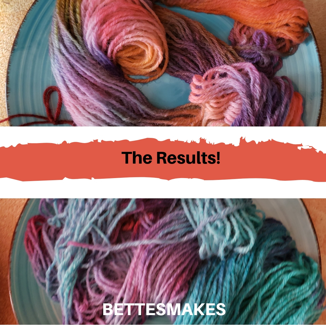 A Day Of Dyeing Wool | Bettes Makes