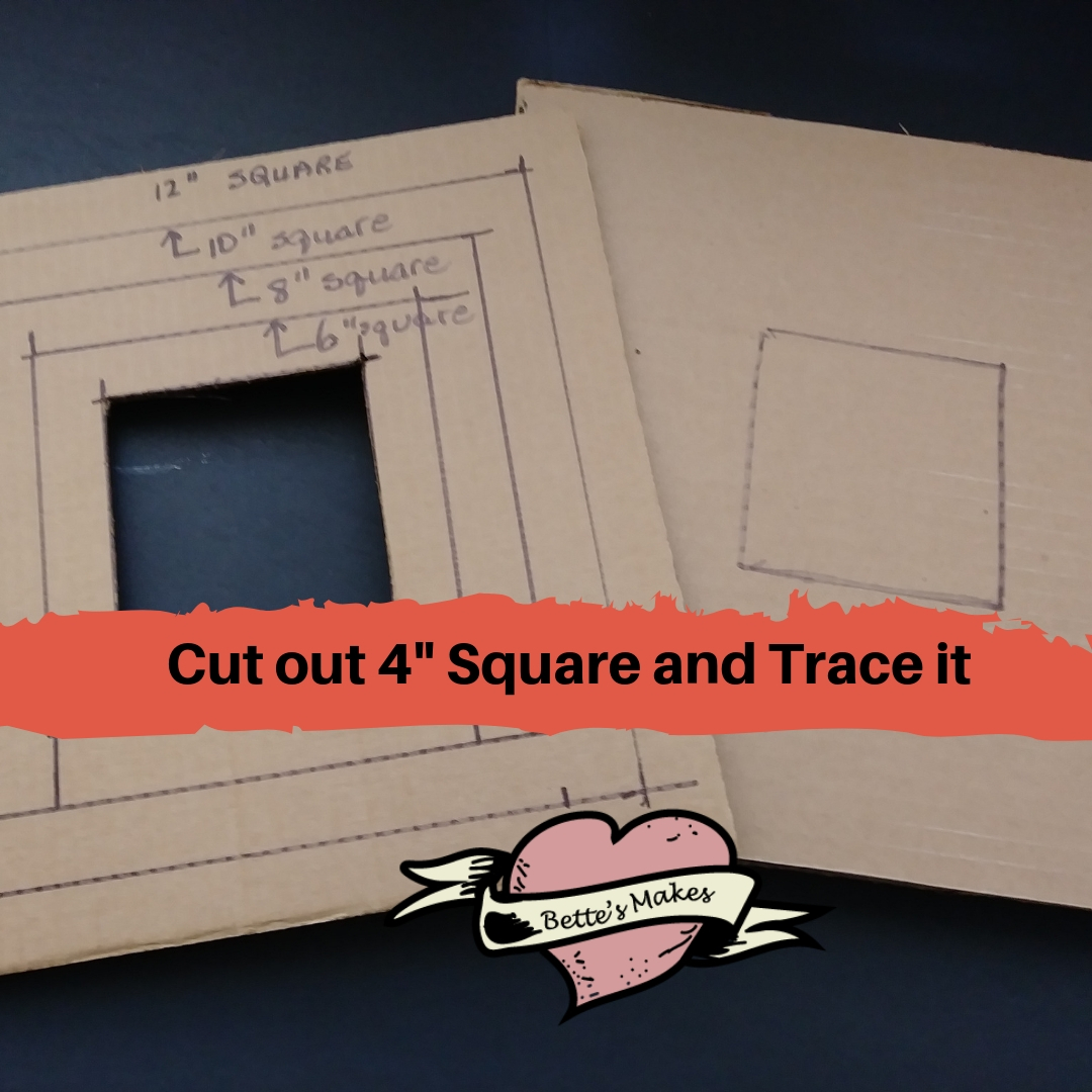 Cardboard Craft Temple Style Bowl | Bettes Makes