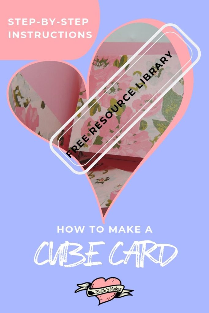 Handmade Cards: Making A Cube Card with Ease | Bettes Makes