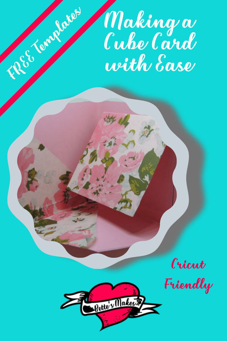 Handmade Cards: Making A Cube Card with Ease | Bettes Makes