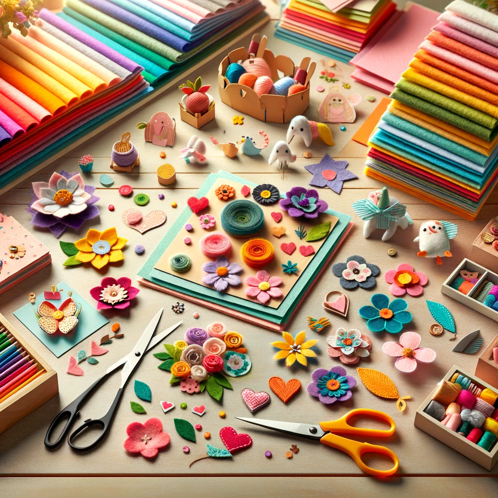 0 Easy/Fun Felt and Paper Craft Ideas for Beginners | Bettes Makes